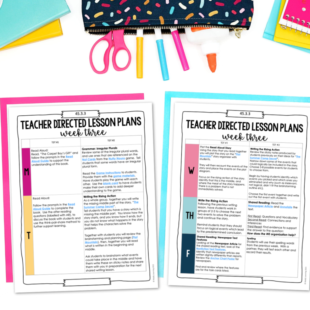 How to Easily Plan and Schedule your Language Arts within 100 Minutes ...
