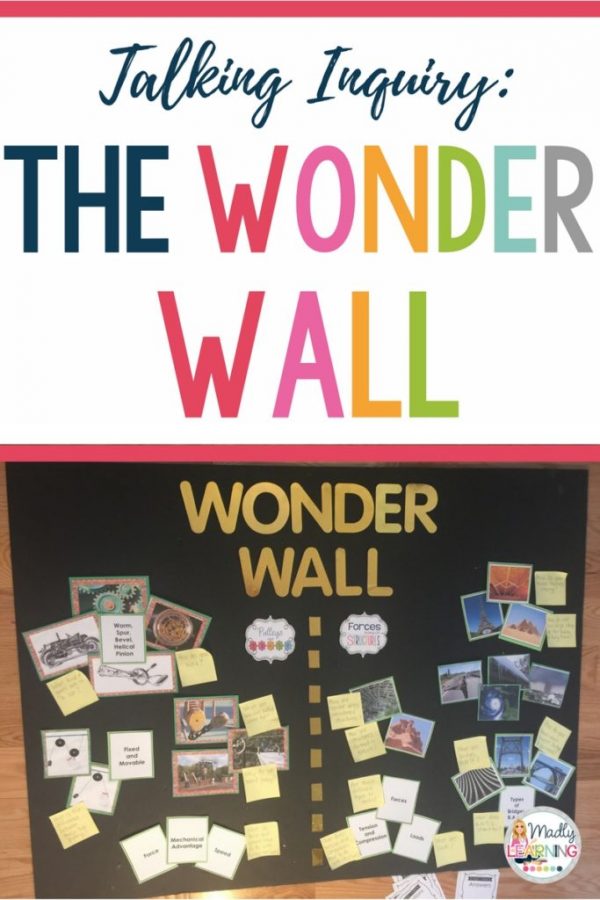Talking Inquiry: Making a Wonder Wall » Madly Learning