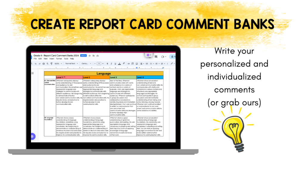 4 Ways You Can Save Time Writing Report Cards - Madly Learning