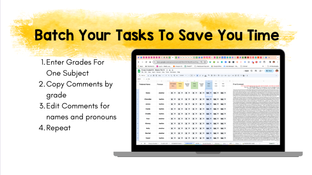 4 Ways You Can Save Time Writing Report Cards - Madly Learning
