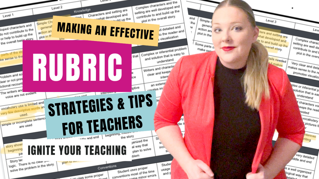 Making an Effective Rubric: Strategies and Tips - Madly Learning