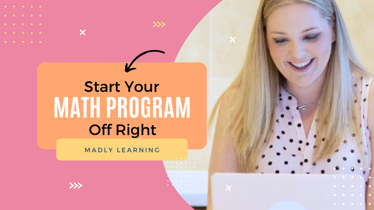 How to Start Your Math Program Off Right: The First Three Weeks of ...