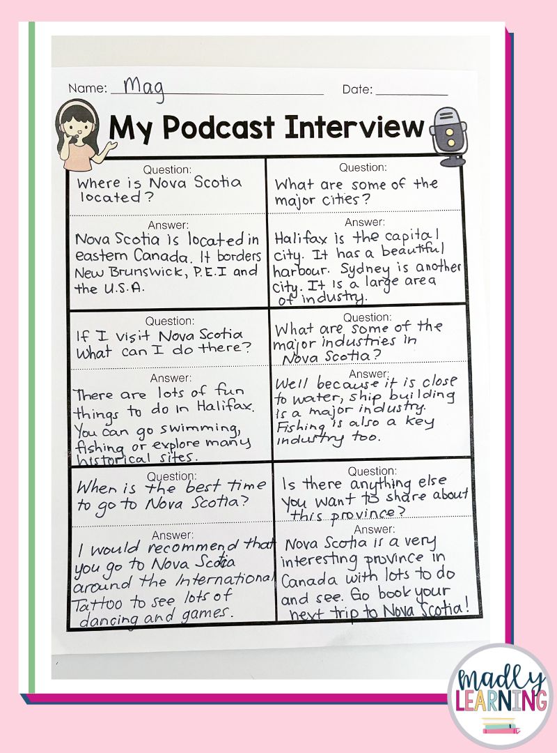 10 Fun and Engaging Provinces of Canada Lesson Ideas - Madly Learning