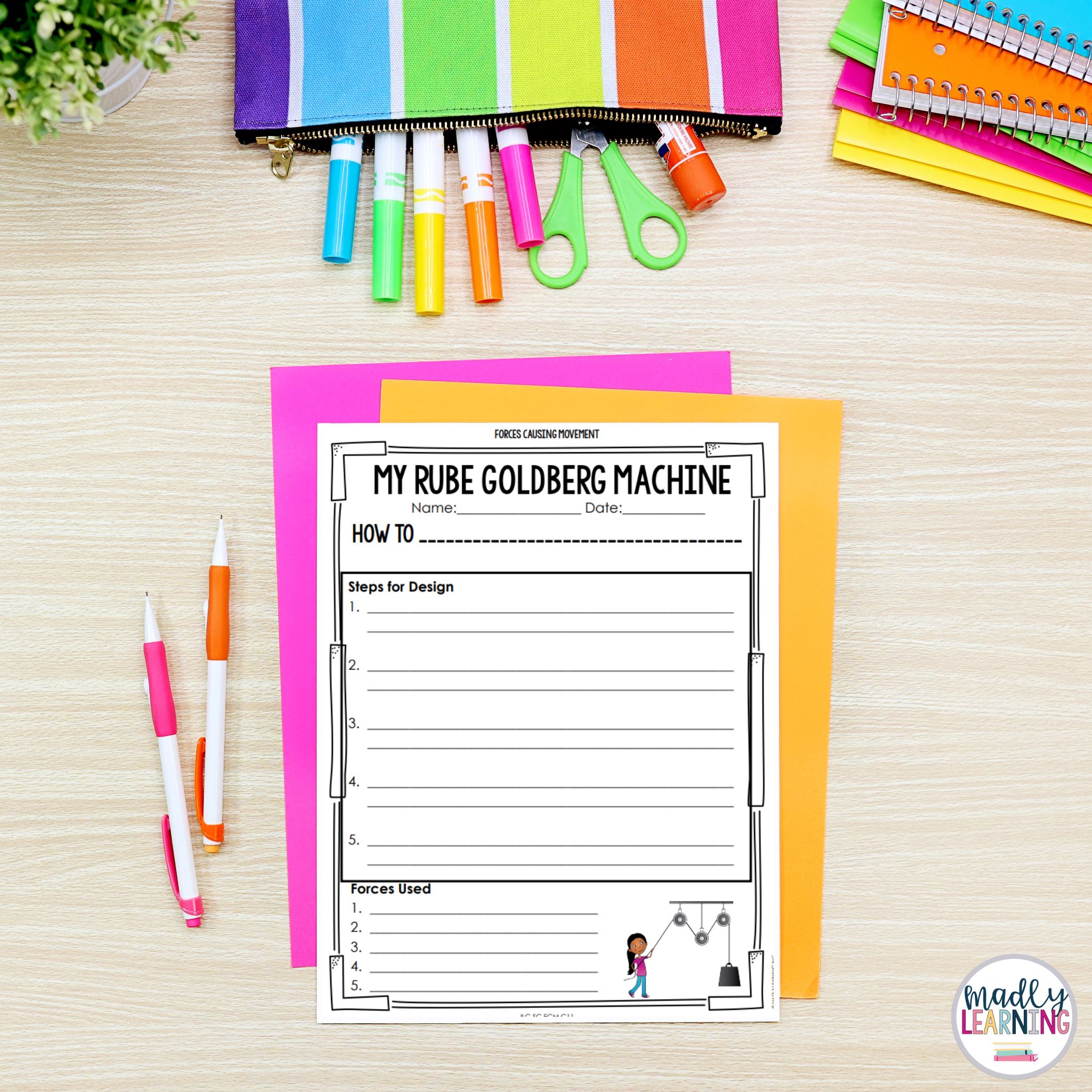 Engaging Lesson Plan for Teaching Grade 3 Forces and Motion with Rube ...