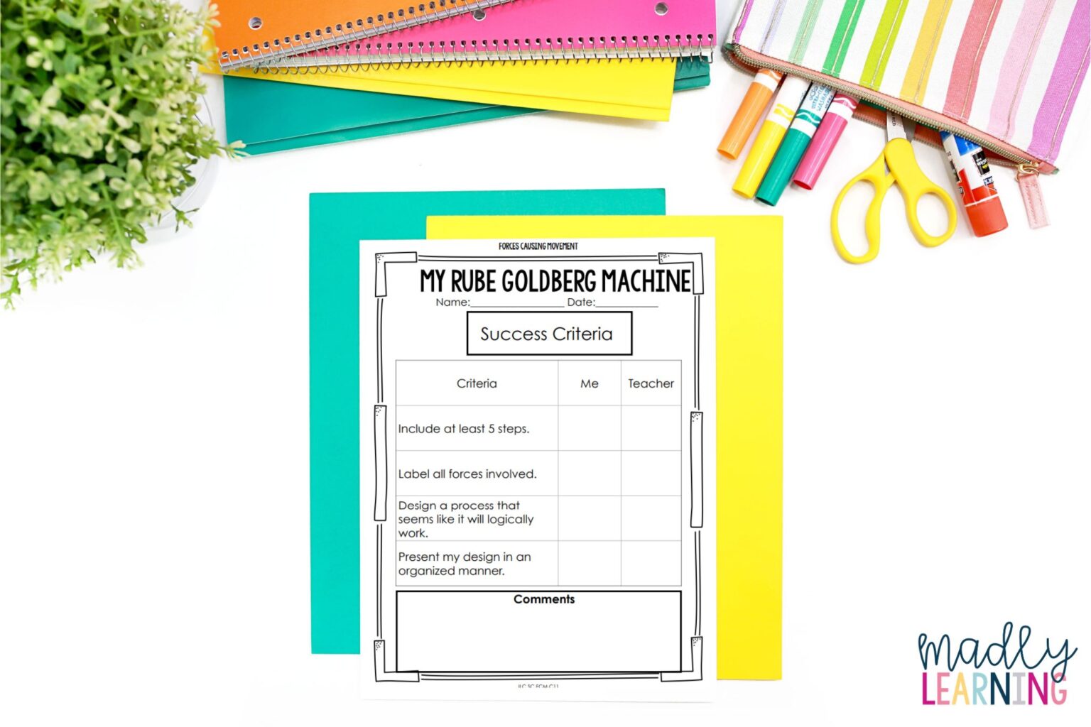 Engaging Lesson Plan for Teaching Grade 3 Forces and Motion with Rube ...