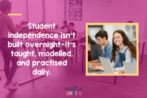 How to Build Student Independence: A Guide to Student Independent Work ...