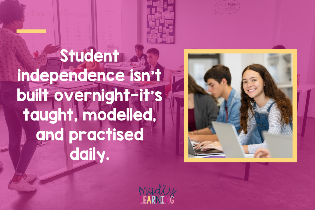How to Build Student Independence: A Guide to Student Independent Work ...