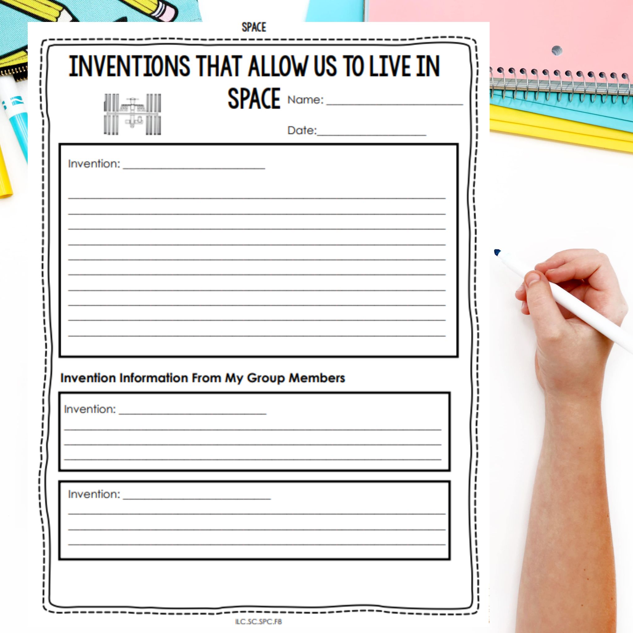Grade 5 Space: Exploring the International Space Station with Inquiry ...