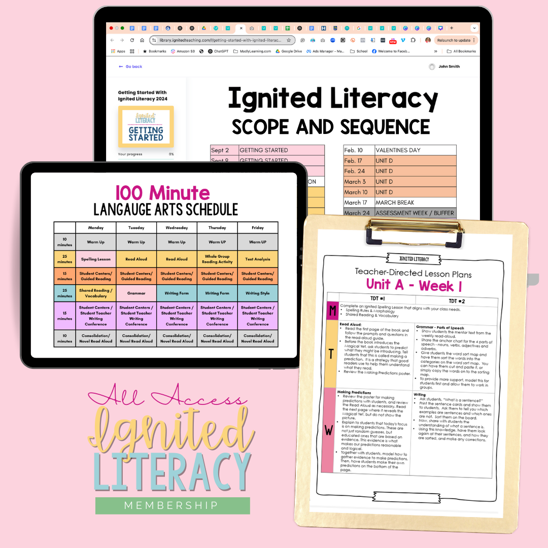 Ignited Literacy - All Access Membership - Madly Learning
